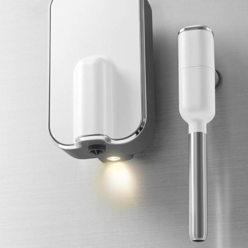 SMEG, Kaffemaskin med Mjölkskummare BCC12 Matt Vit - Kitch'n