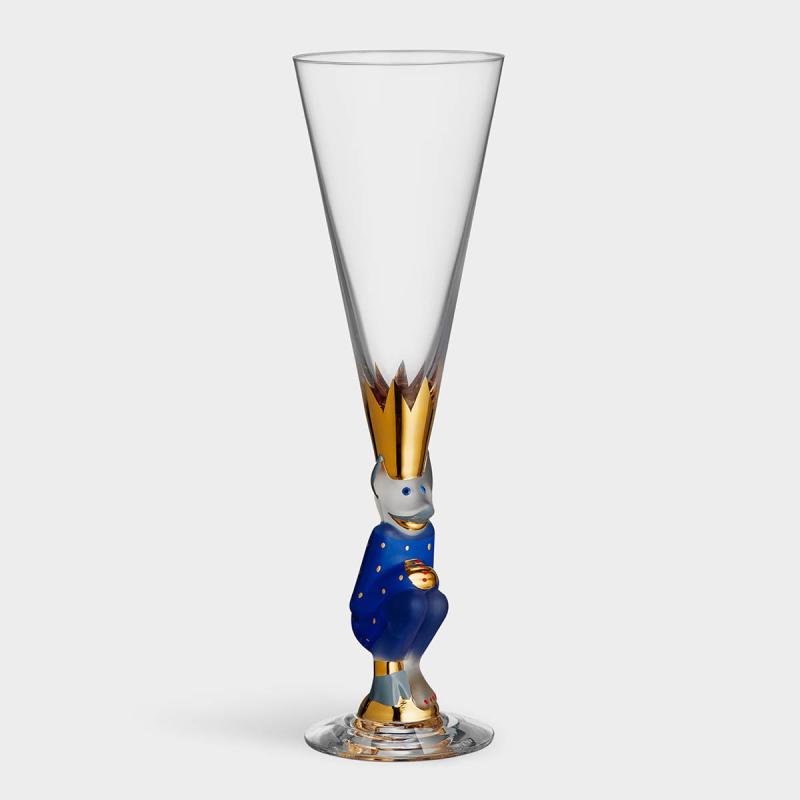Orrefors, The Sparkling Devil Champagneglas 19 cl Blå - Kitchnsverige.se