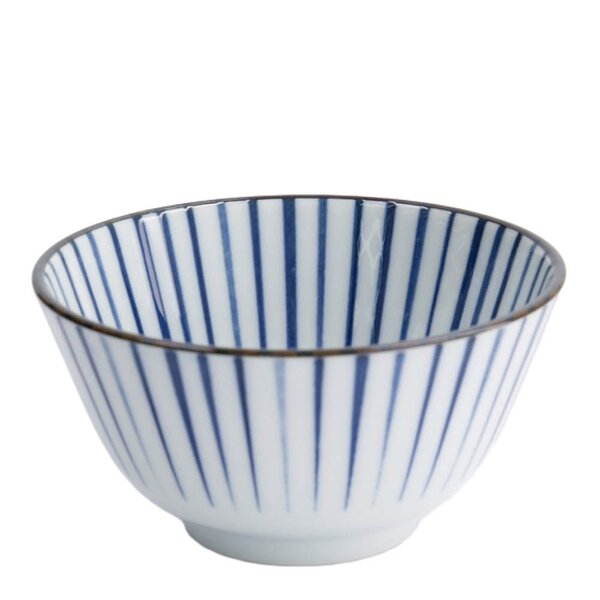 Tokyo Design Studio, Natsu Tokusa risskål 12x6,4 cm 0,35 L blå/vit ...