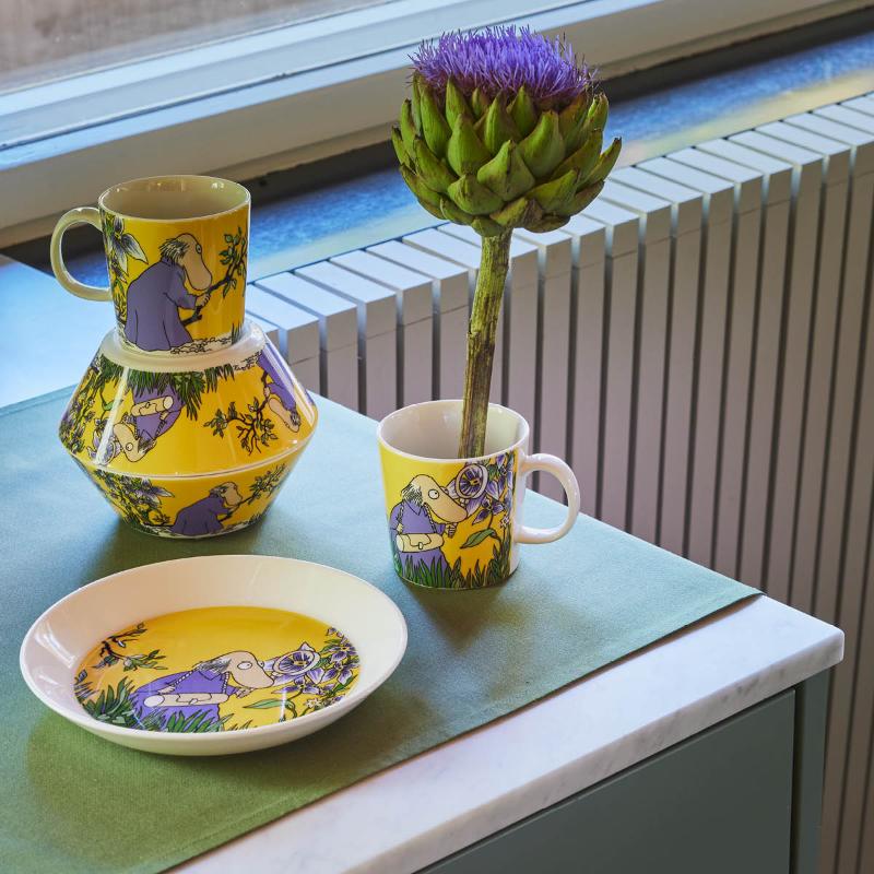 MoominArabia, Mumin Skål Hemulen Gul - Kitch'n