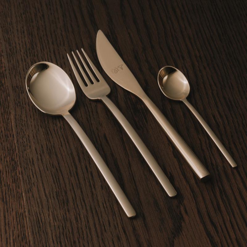 Vargen & Thor, Bambini Cava bestickset 16 delar guld - Kitch'n