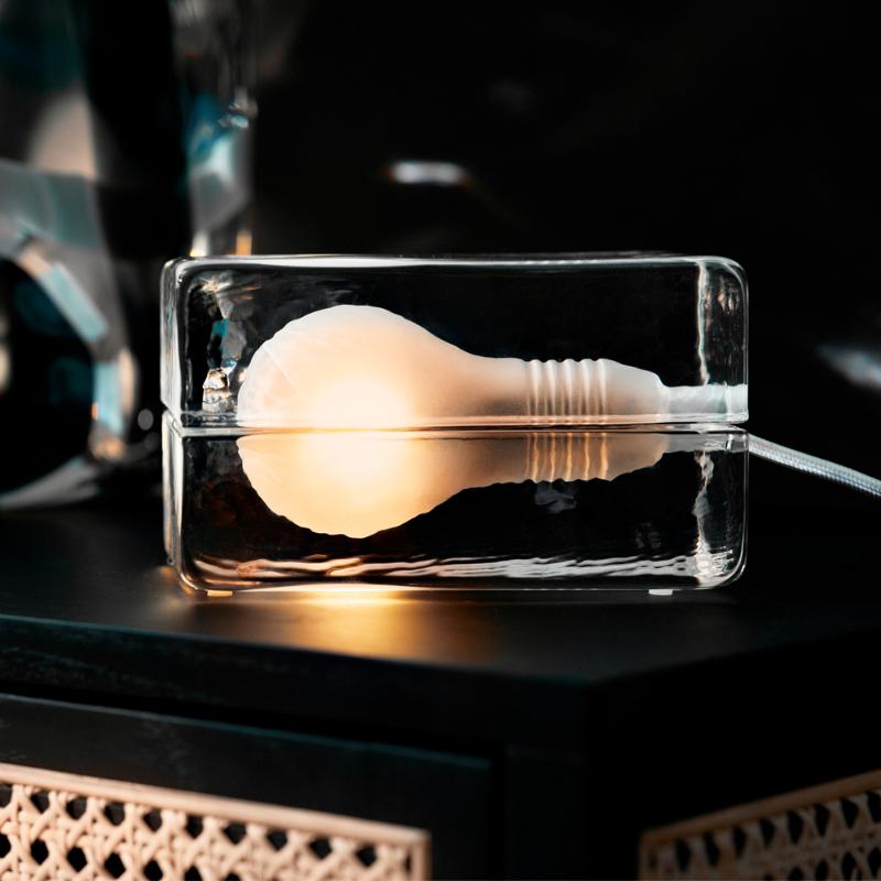 Design House Stockholm, Block Lamp Vit sladd - Kitch'n