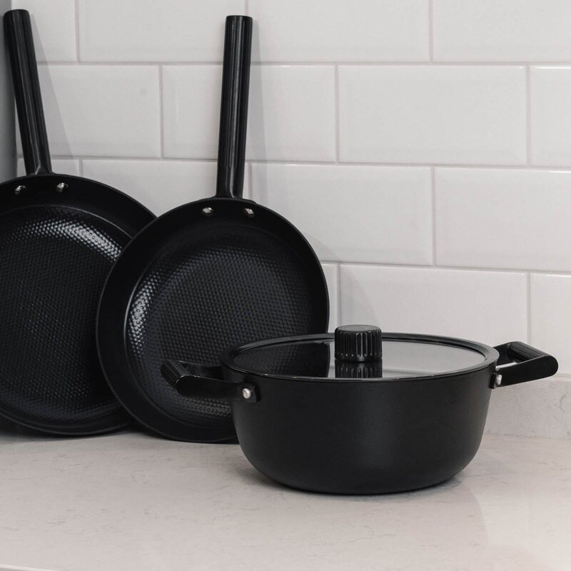 Vargen & Thor, Aska gjutjärnsgryta 3,5 L svart - Kitch'n