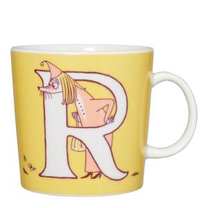 MoominArabia, Muminmugg bokstav R 40 cl gul - Kitch'n
