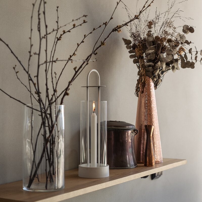 Design House Stockholm, Lotus Stormlykta 44 cm Vit - Kitch'n