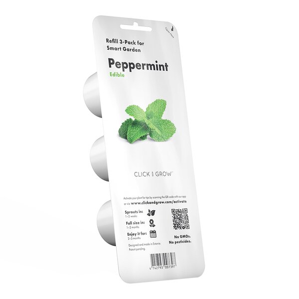 Click & Grow, Smart Garden Refill 3-pack pepparmynta - Kitch'n