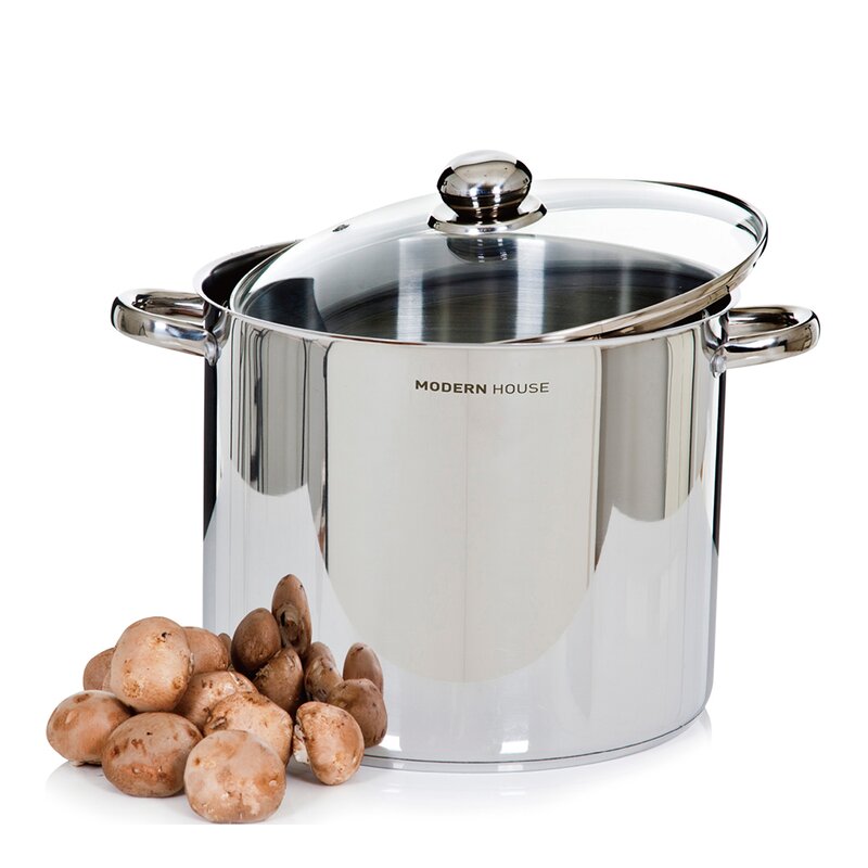 Modern House, Kitchen Essentials gryta 14 L blank - Kitch'n
