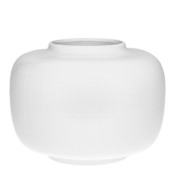 Rörstrand, Swedish Grace vas 22x17 cm snö/vit - Kitch'n