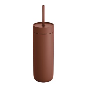 Fellow, Carter Cold Desert Capsule tumbler med sugrör 590 ml sienna ...