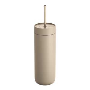 Fellow, Carter Cold Desert Capsule tumbler med sugrör 590 ml sand dune ...