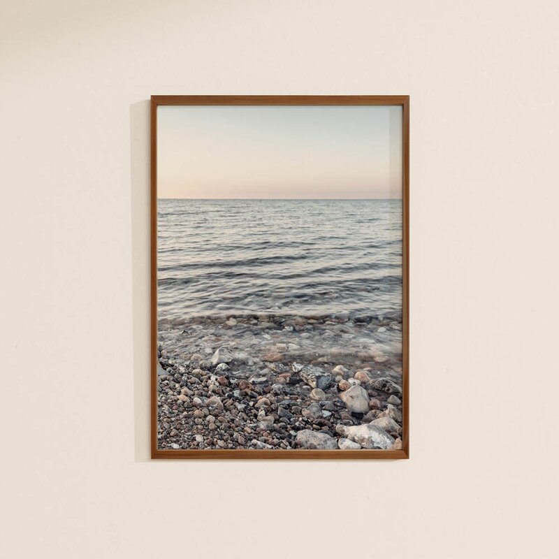 Poster & Frame, Foto Factory poster 50x70 cm marstal strand - Kitch'n