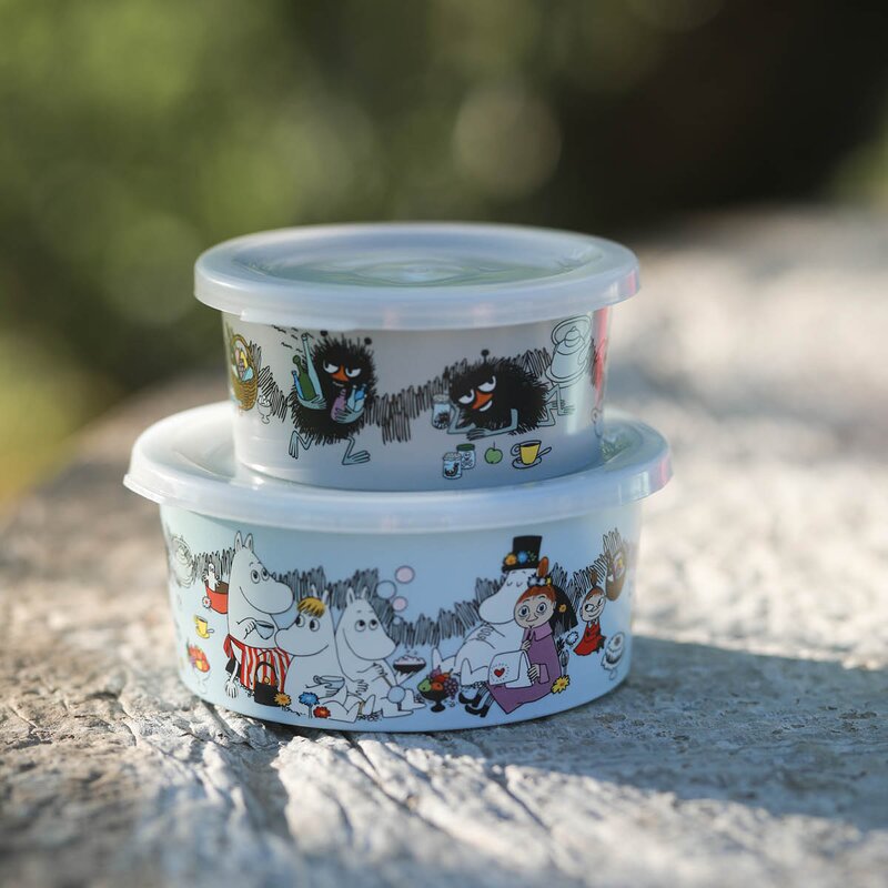 Rätt Start, Mumin snack box 2-pack Picknick Stinky - Kitchnsverige.se