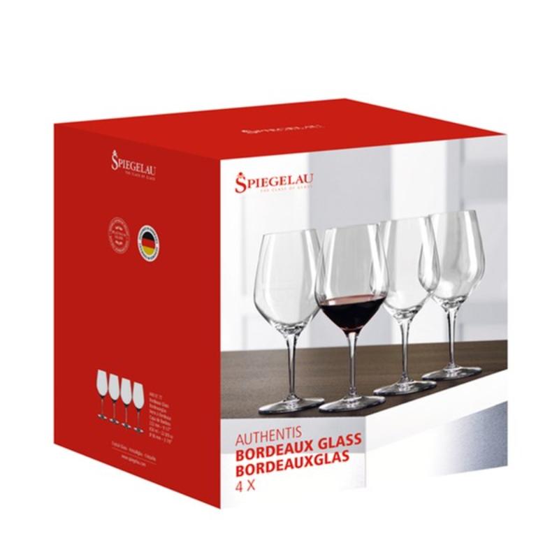 Spiegelau, Authentis Bordeaux 65 cl 4-pack - Kitchnsverige.se