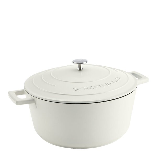 MasterClass, Cast Aluminium gryta 5 L creme - Kitch'n