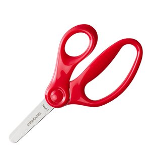 Fiskars, Kids sax 6+ år 13 cm röd - Kitch'n