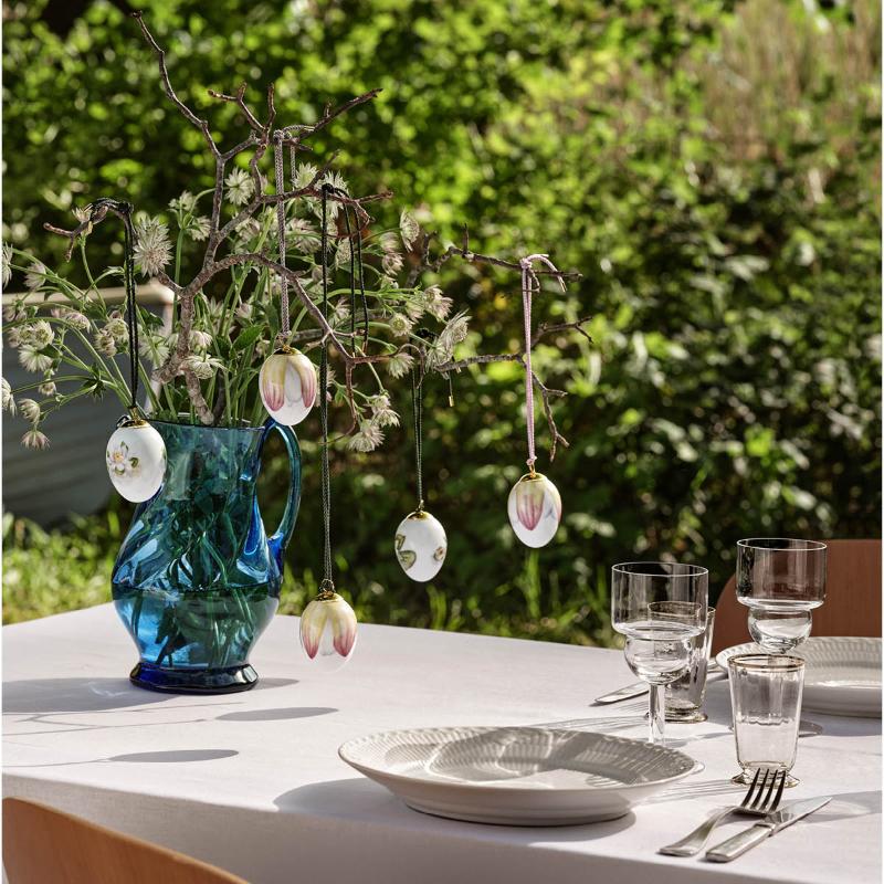 Royal Copenhagen, Spring Collection Påskägg 2023 Näckros kronblad ...