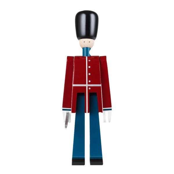 Kay Bojesen Denmark, Figurer Officer Med Svärd 22,5 cm Röd/Blå/Vit ...