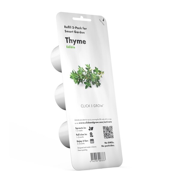 Click & Grow, Smart Garden Refill 3-pack timjan - Kitch'n