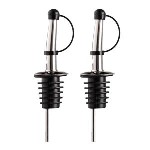 Vacu Vin, Hällkork med lock 2-pack Silver - Kitch'n