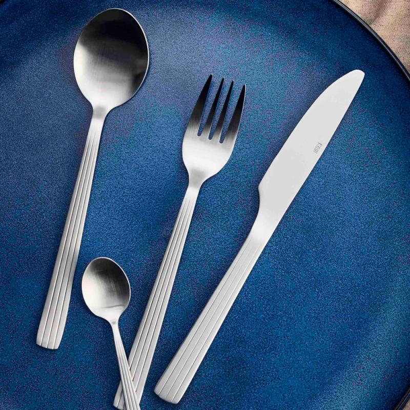 Aida, Raw Bestick 16-del set Mattstål - Kitchnsverige.se