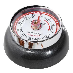 Zassenhaus, Retro Collection Timer med magnet Antracit metallic - Kitch'n