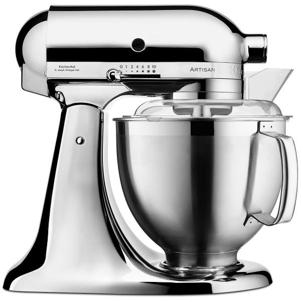 KitchenAid, Artisan Köksmaskin 5KSM185PS 4,8 L Krom - Kitch'n