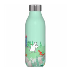 Les Artistes, Bottle Up Mumin termosflaska 0,5 L Moomin run green - Kitch'n