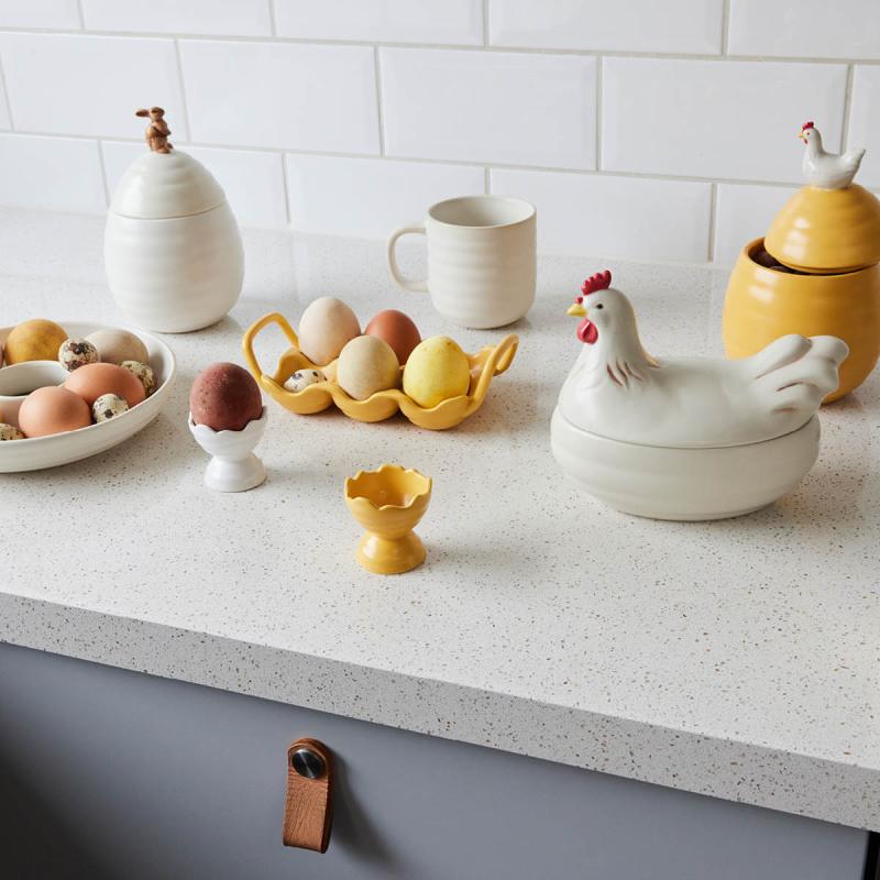 Sagaform, Ellen Skål med lock 16 cm Höna - Kitch'n