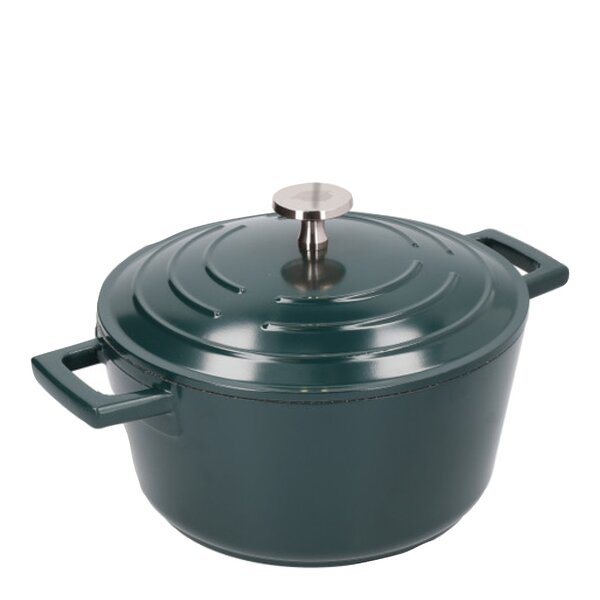 MasterClass, Cast Aluminium gryta 2,5 L hunter green - Kitch'n