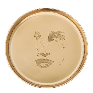 Gynning Design, Piece Of Me Metall Bricka 37 cm Guld - Kitchnsverige.se