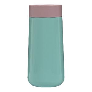 Lund London, Skittle Travel Mug 24cl Mint & Pink - Kitch'n