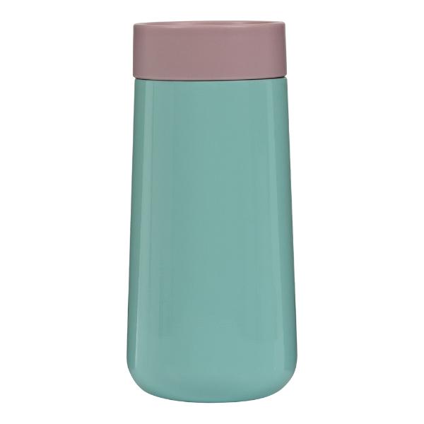 Lund London, Skittle Travel Mug 24cl Mint & Pink - Kitch'n