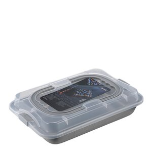 Modern House, Bayk bakform med lock 3,5 L grå - Kitchnsverige.se