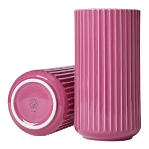 Lyngby Porcelæn, Lyngby Vas 20,5 cm Lila Porslin - Kitchnsverige.se