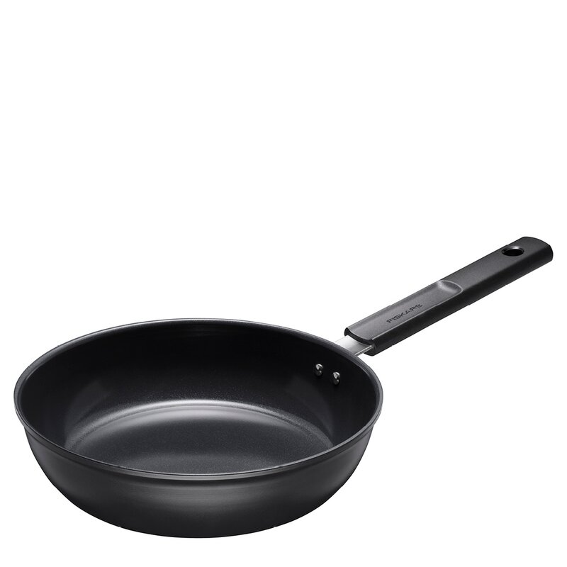 Fiskars, Hard Face keramisk traktörpanna med lock 24 cm - Kitch'n